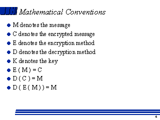 Mathematical Conventions