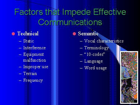 Factors that Impede Effective Communications